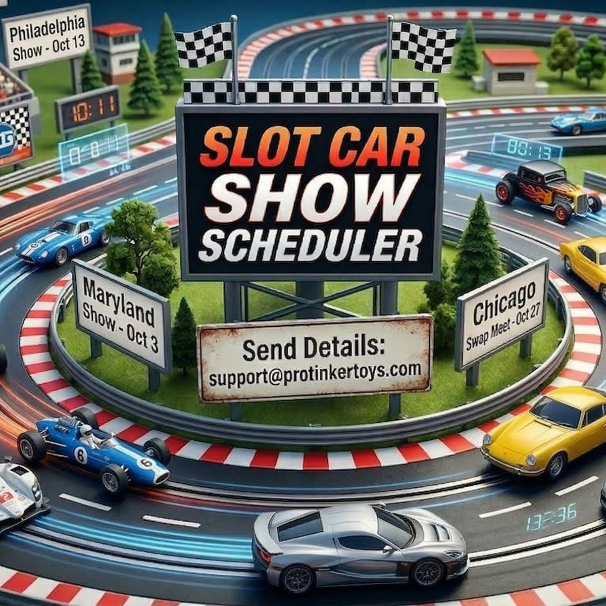 Slot Car Show Schedule – ProTinkerToys.com