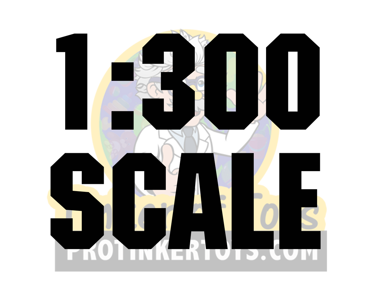 1:300 Scale Model – ProTinkerToys.com
