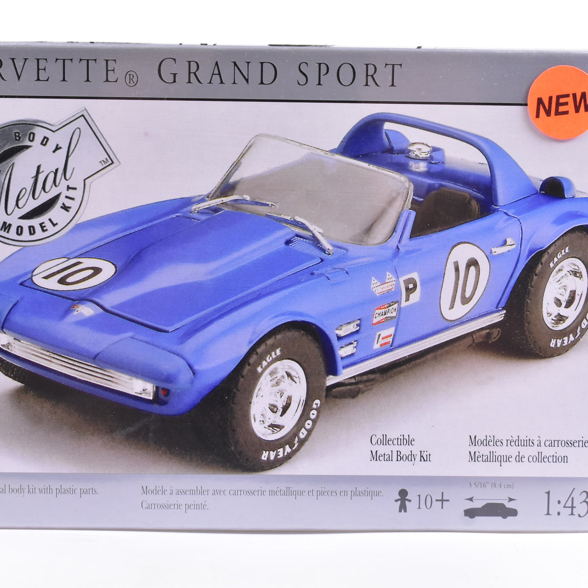 Second Chance Corvette Grand Sport 1:43 Scale | 430018 | Testor Model ...