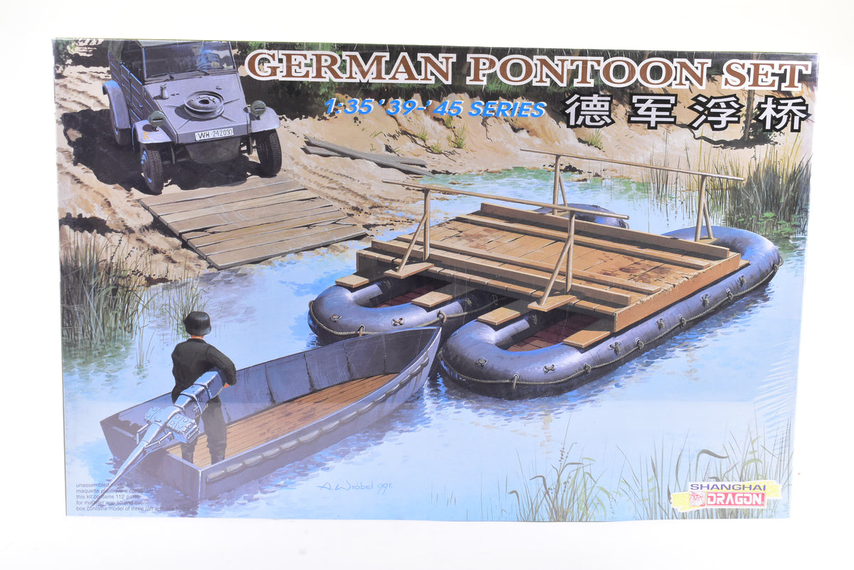Second Chance German Pontoon Set 1:35 Scale | 6135 | DML Model Co ...