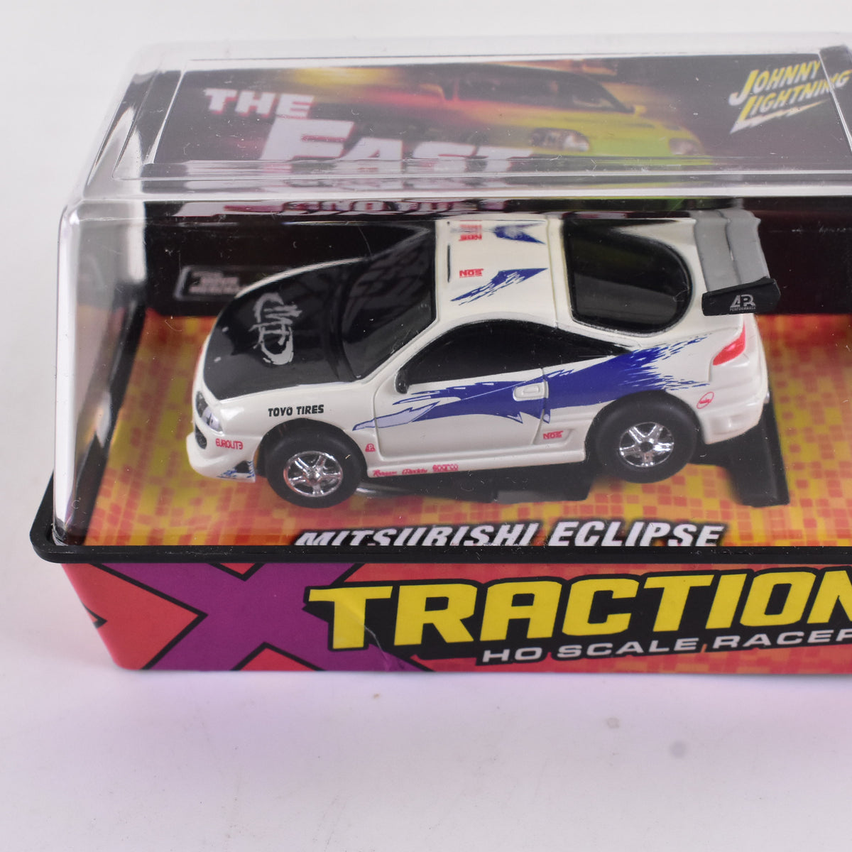 Mitsubishi Eclipse White Xtraction Chassis Ho Scale Racer | Auto World ...