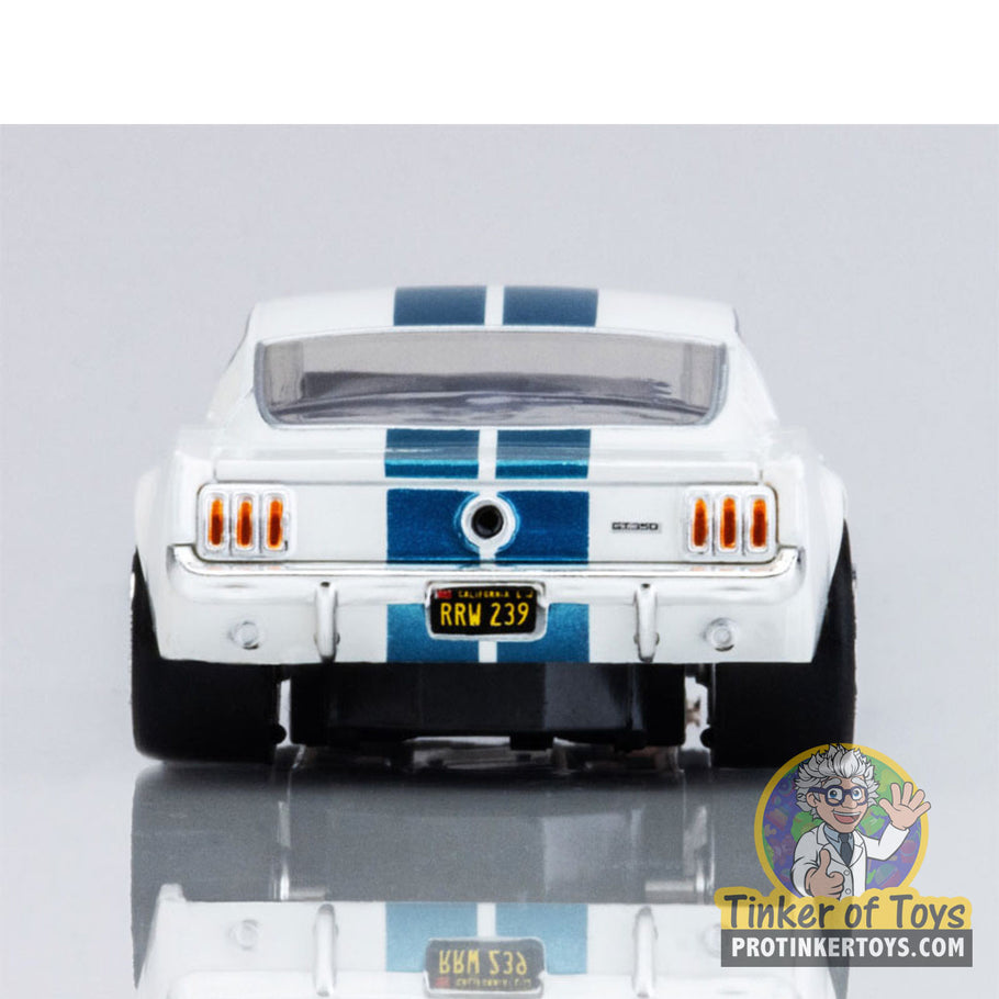 1965 Shelby Mustang GT350 White/Blue | 22068 | AFX/Racemasters ...