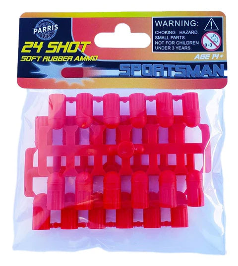 SOFT RUBBER AMMO Action Shots | 924 | Parry Toys – ProTinkerToys.com
