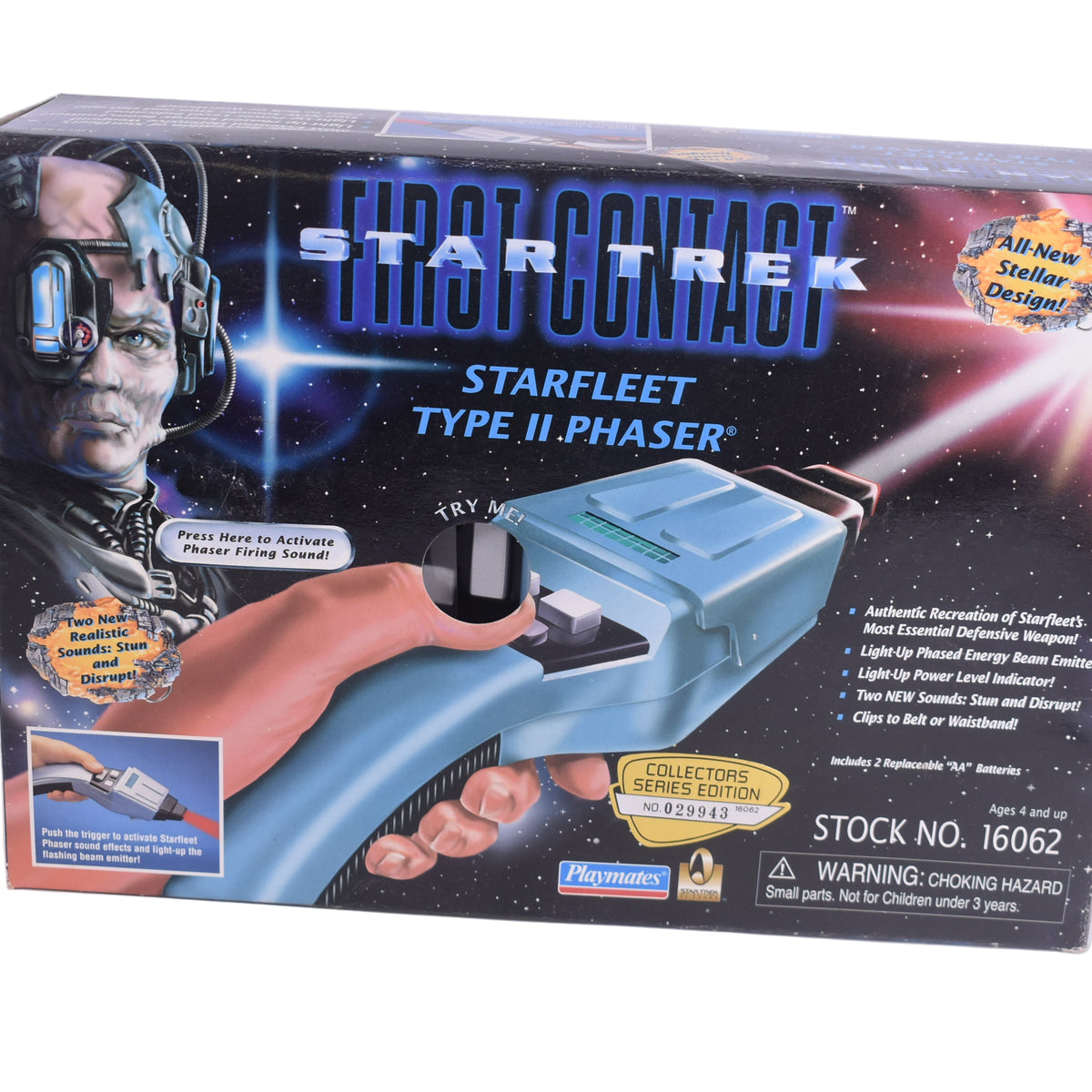 Classic Star Trek Starfleet Tpe II Phaser | 16062 | Playmates ...