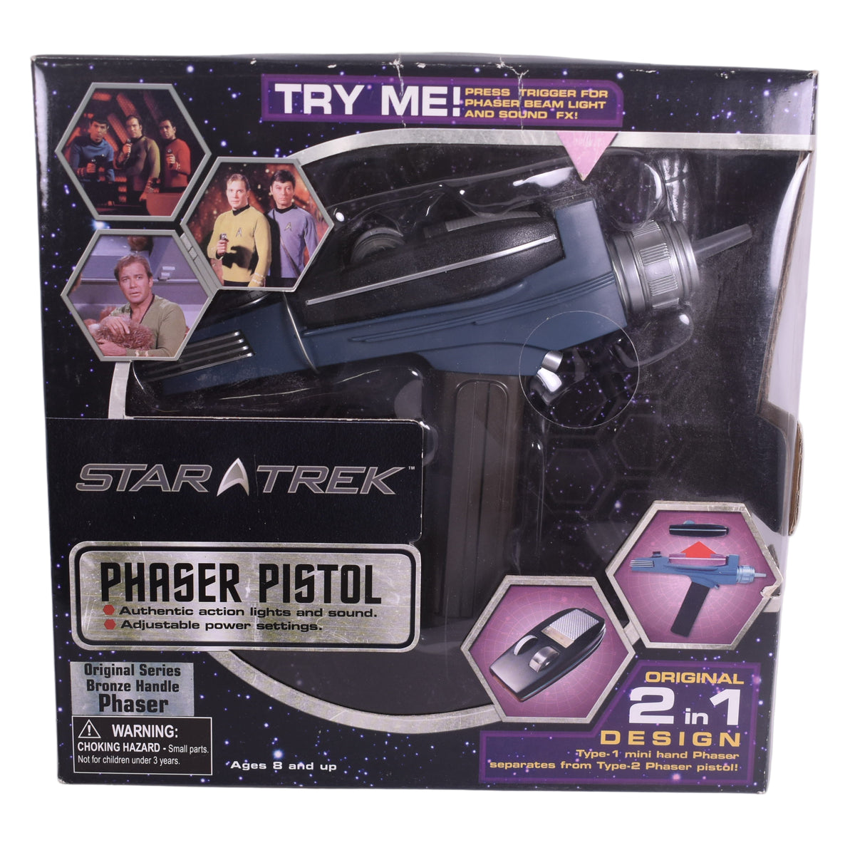 Classic Star Trek Classic Phaser 2 in 1 | 17524 | Diamond Select Toys ...
