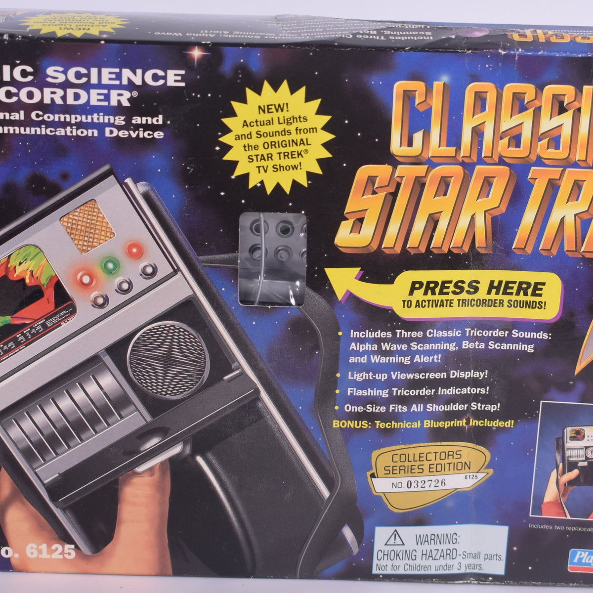Classic Star Trek Classic Science Tricorder | 6125 | Playmates ...