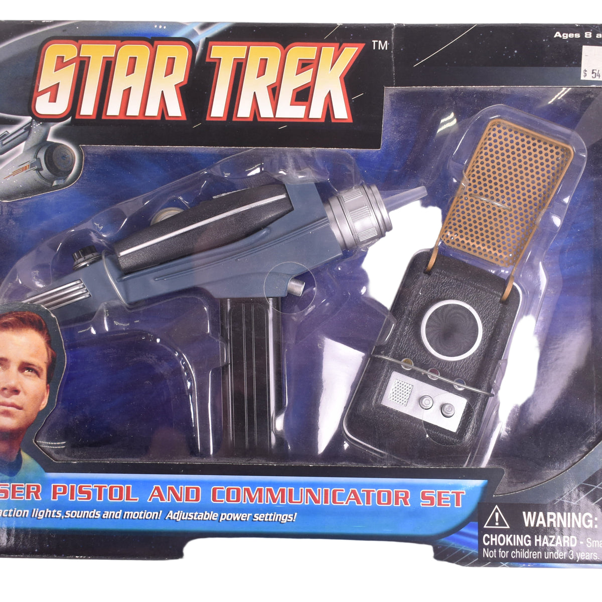 Classic Star Trek Phaser Pistol andCommunicator Set | 17763 | Diamond ...