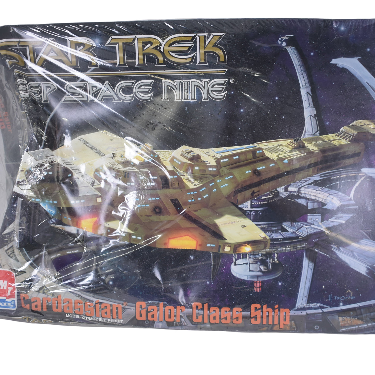 Star Trek Deep Space Nine Cardassian Galor Class Ship Model Kit | 8324 ...