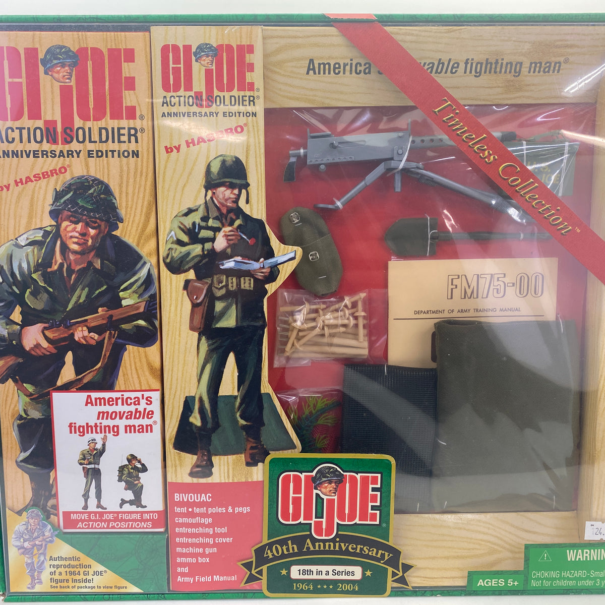 Second Chance RJ Collection GI Joe Bivouac Tent Set Set Action Soldier ...