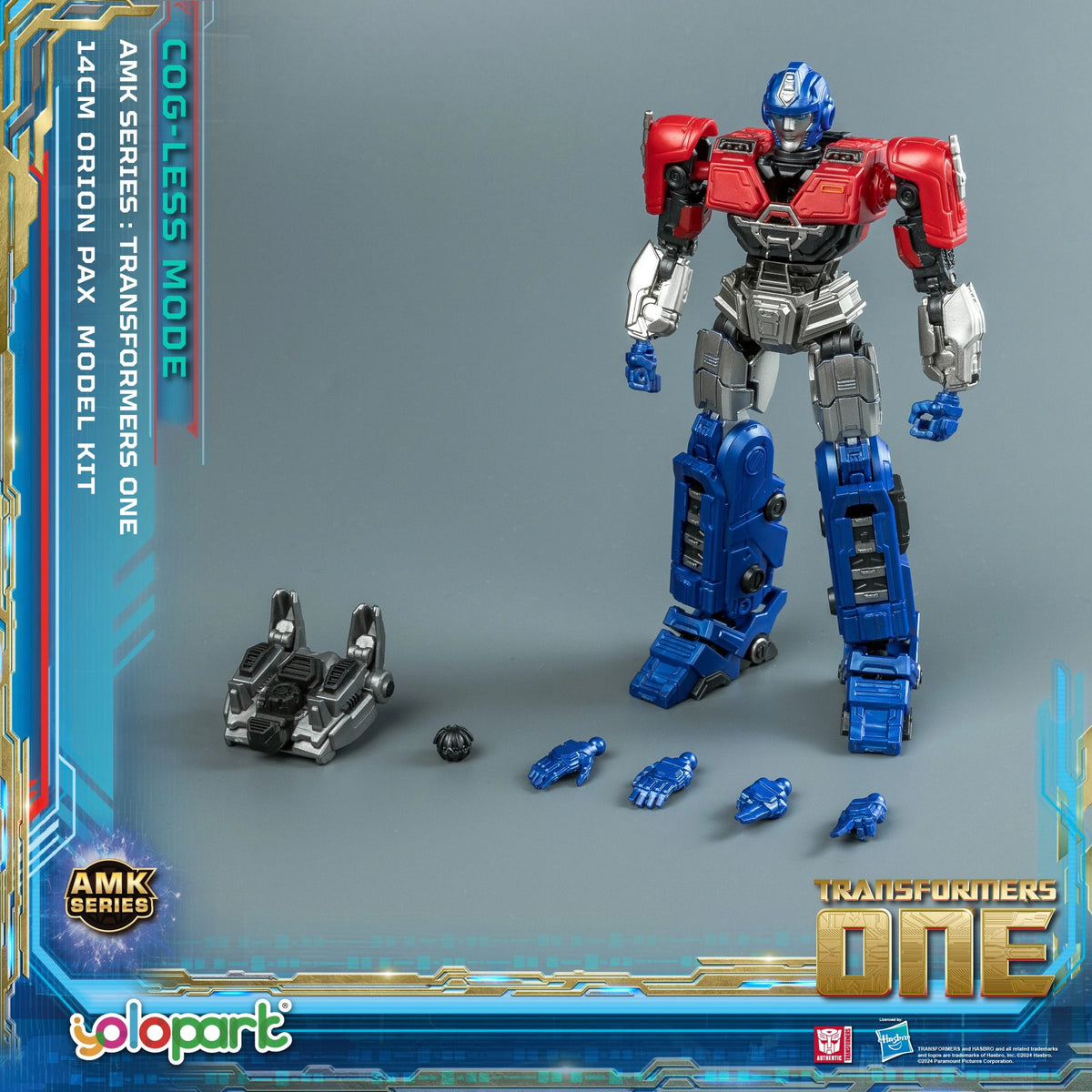 Transformers ONE Cog-less Mode - Orion Pax Model Kit | YPAMKM8OP-M | y ...