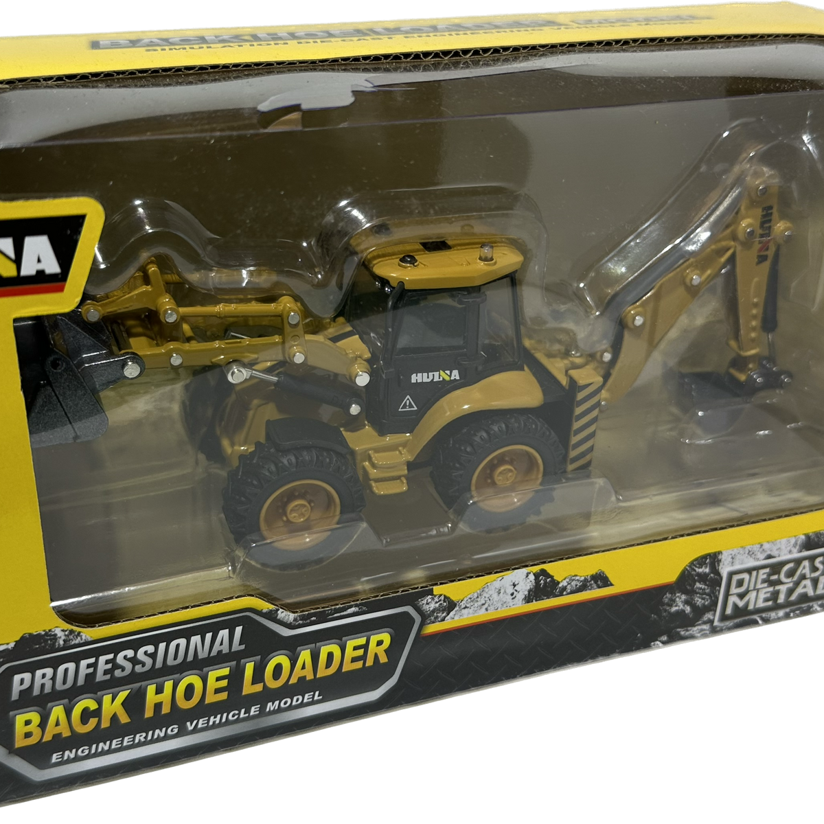 Diecast Metal Huina Backhoe/W Loader 1:50 Model | IMX14514 | Imex Mode ...