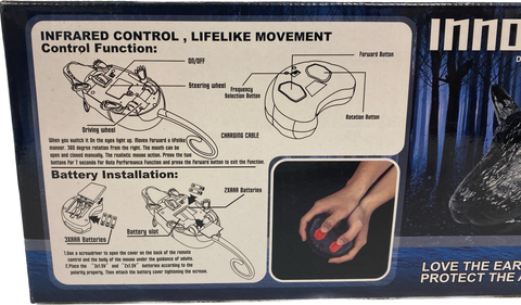 Infrared Remote Control Rat | IMX19205 | IMEX – ProTinkerToys.com