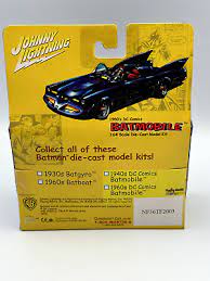 1960's Batman Batmobile Die Cast Model Kit Johnny Lightning DC Comics ...