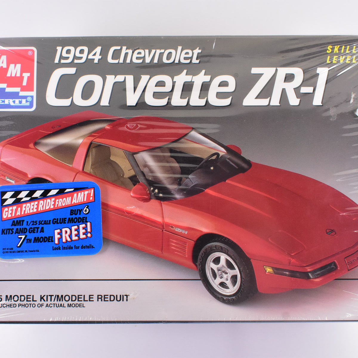 Vintage | 1994 Chevrolet Corvette ZR-1 1:25 Scale | 8069 | AMT/ERTL ...