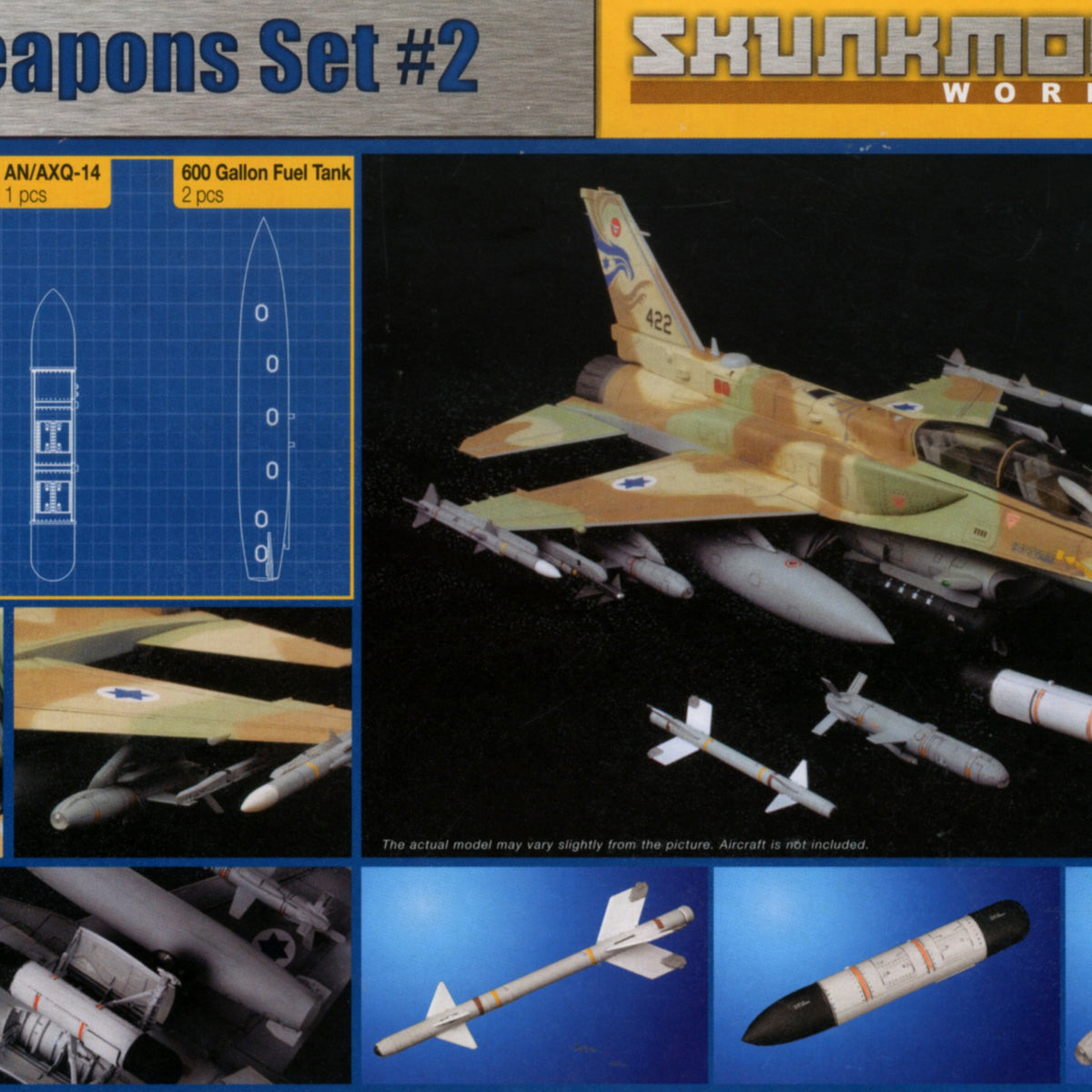 Second Chance 1/48 IDF Weapons Set #2| 48002 | Xkunkmodels ...