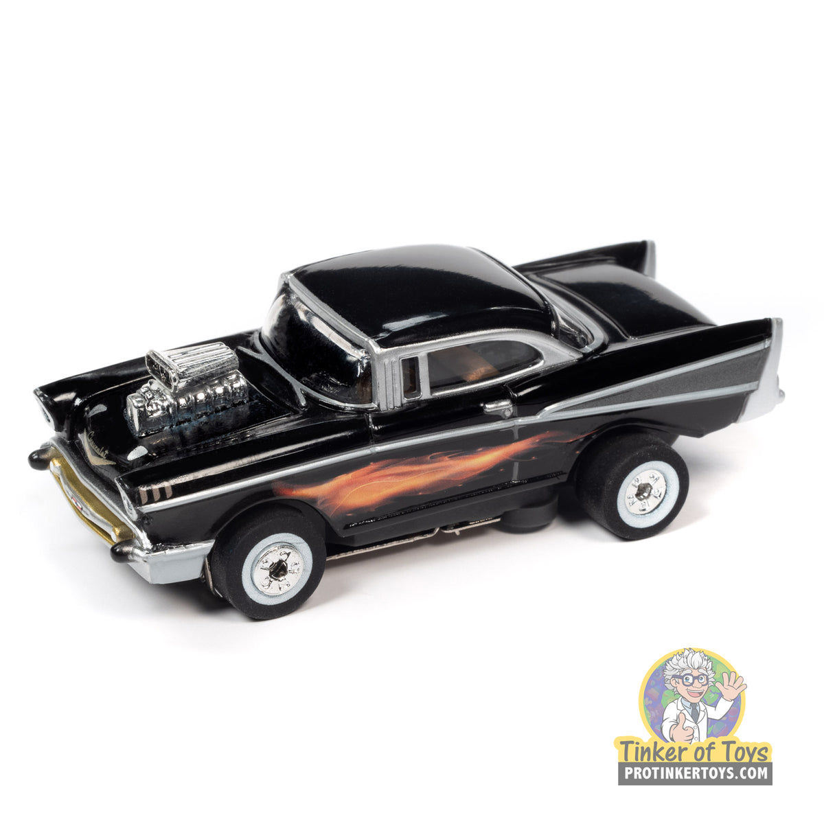 Thunderjet 1957 Chevrolet Bel Air Street Rod w/Blower (Black) 1A | SC3 ...