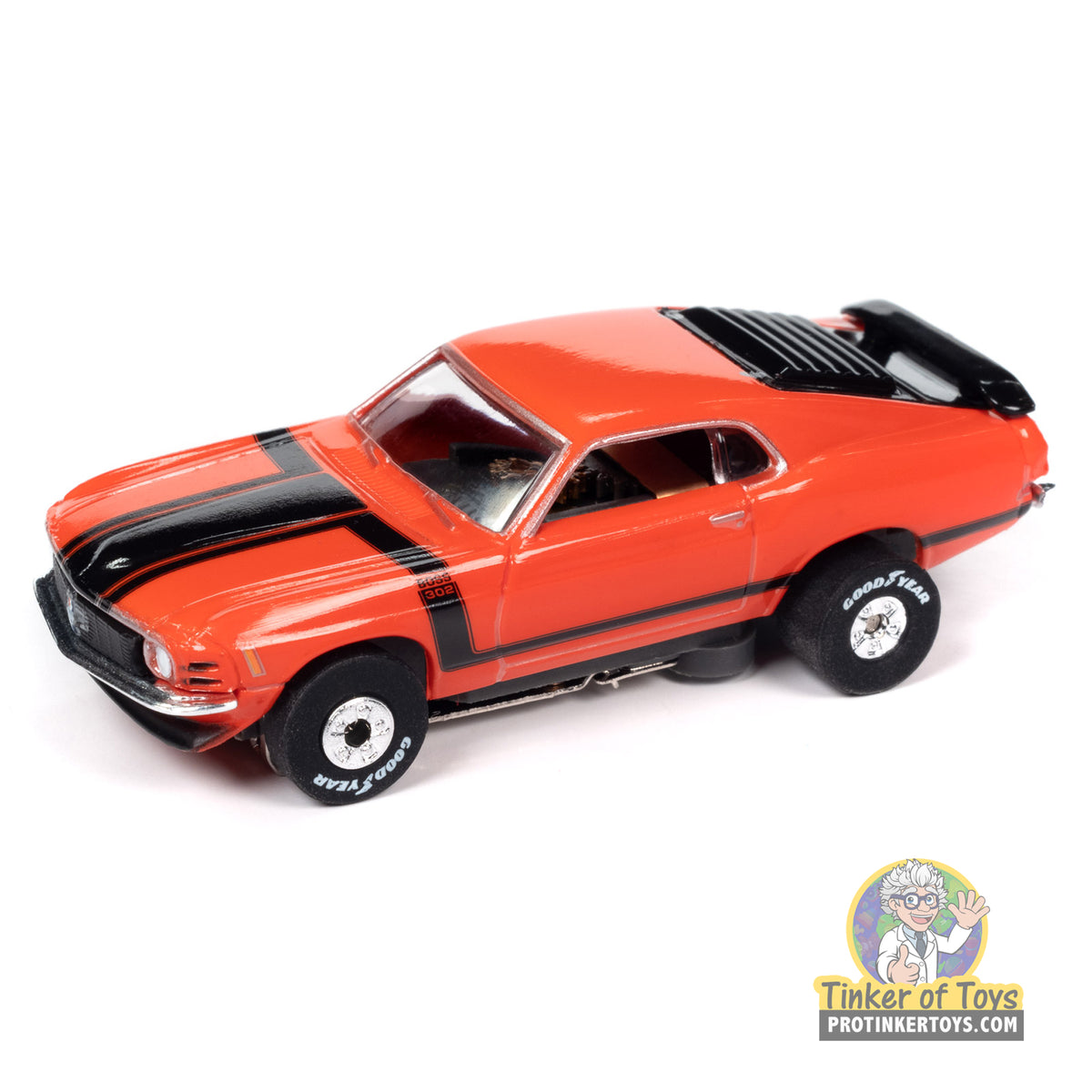 Thunderjet Tasca Ford 1970 Mustang Boss 302 (Red) 2B | SC394 | Auto Wo ...