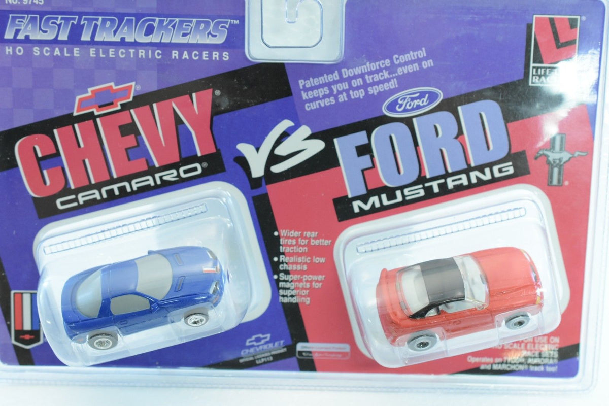 Chevy Camaro vs Ford Mustang | 9745 | Life-Like Racing Max-Traxx ...
