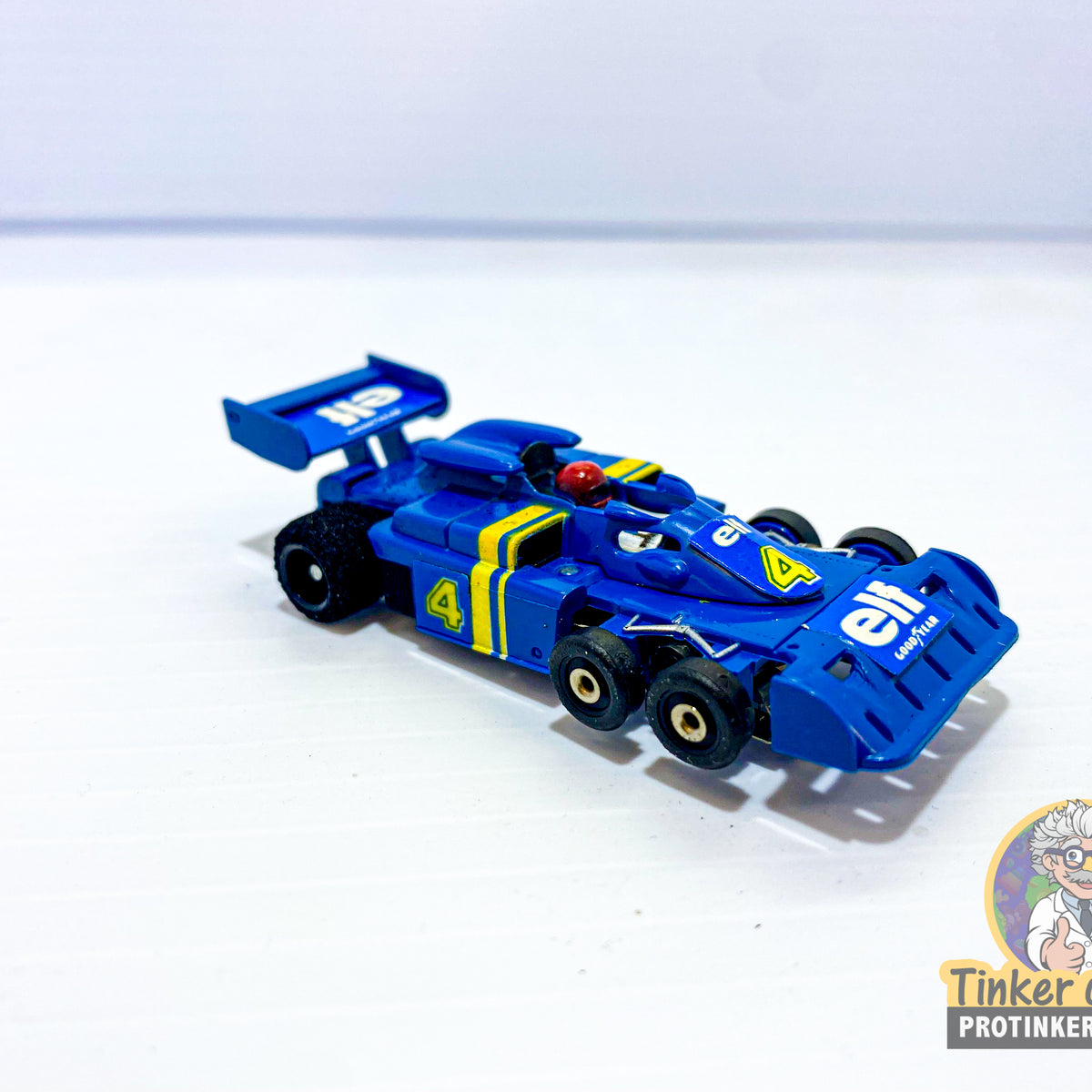6 Wheel Elf Blue #4 1977-80 | AFX1738 | Aurora – ProTinkerToys.com