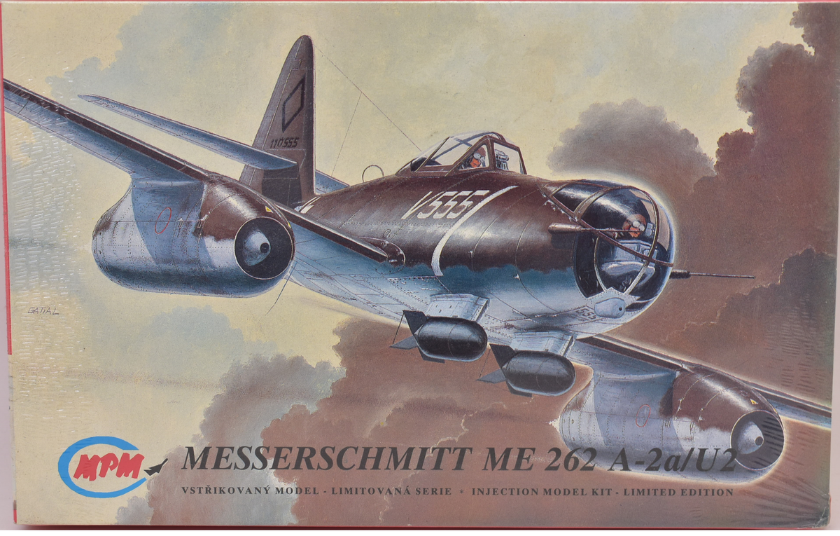 Messerschmitt ME 262 A-2a/U2 1:72 | 72018 | MPM Model Kits ...
