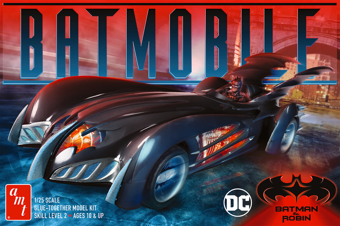 Batman & Robin Movie Batmobile 1:25 Scale Model Kit | AMT1295 | AMT ...