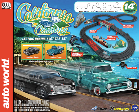 14' California Cruising "The Pacific Coast Highway" HO Scale | SRS331 ...