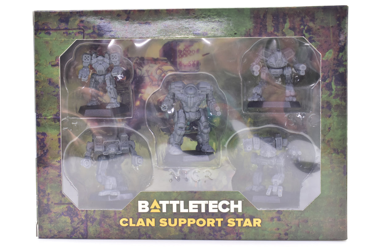 BattleTech: Miniature Force Pack - Clan Support Star | 35726 | BattleT ...