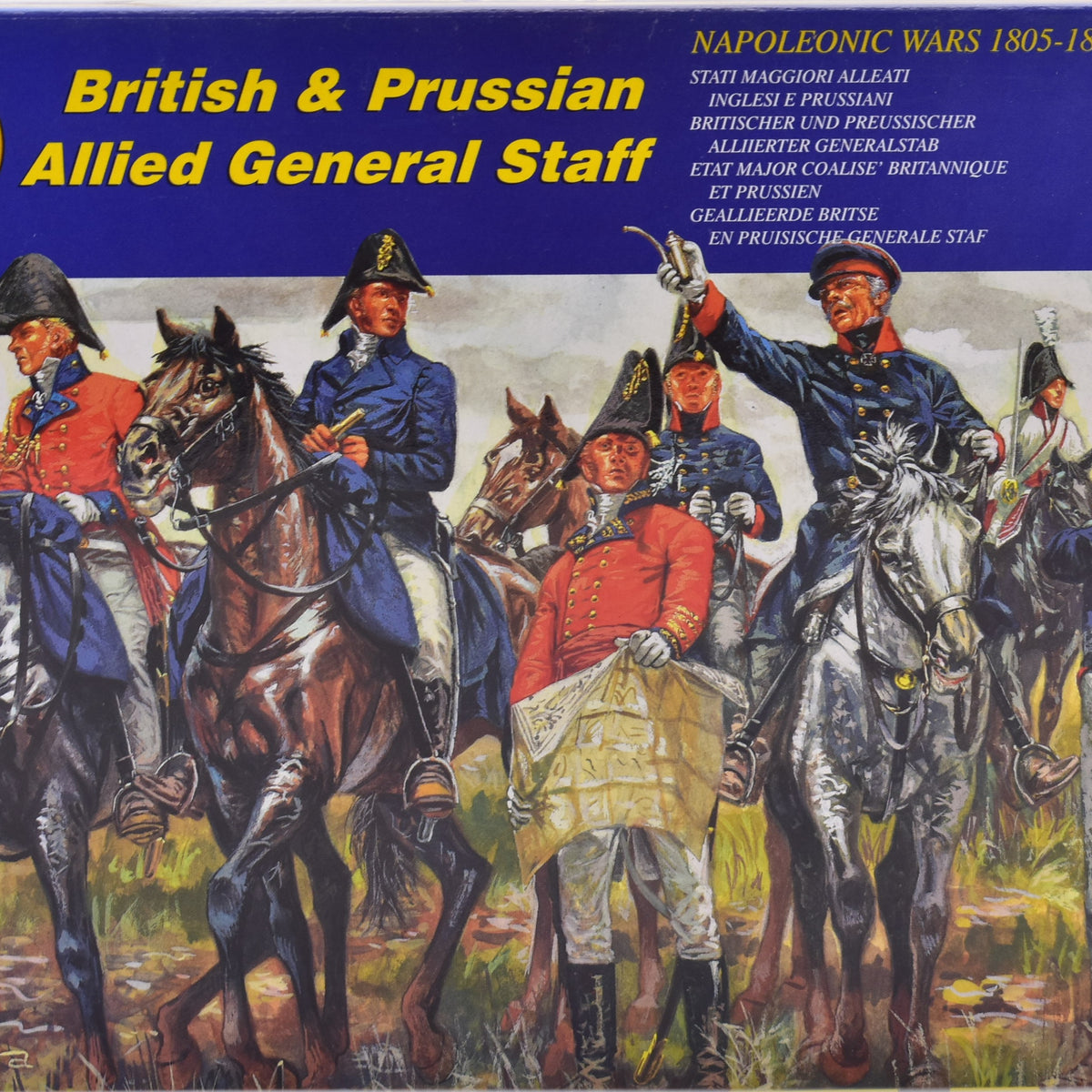 Second Chance British & Prussian Allied Gerneral Staff 1:72 Scale | 60 ...
