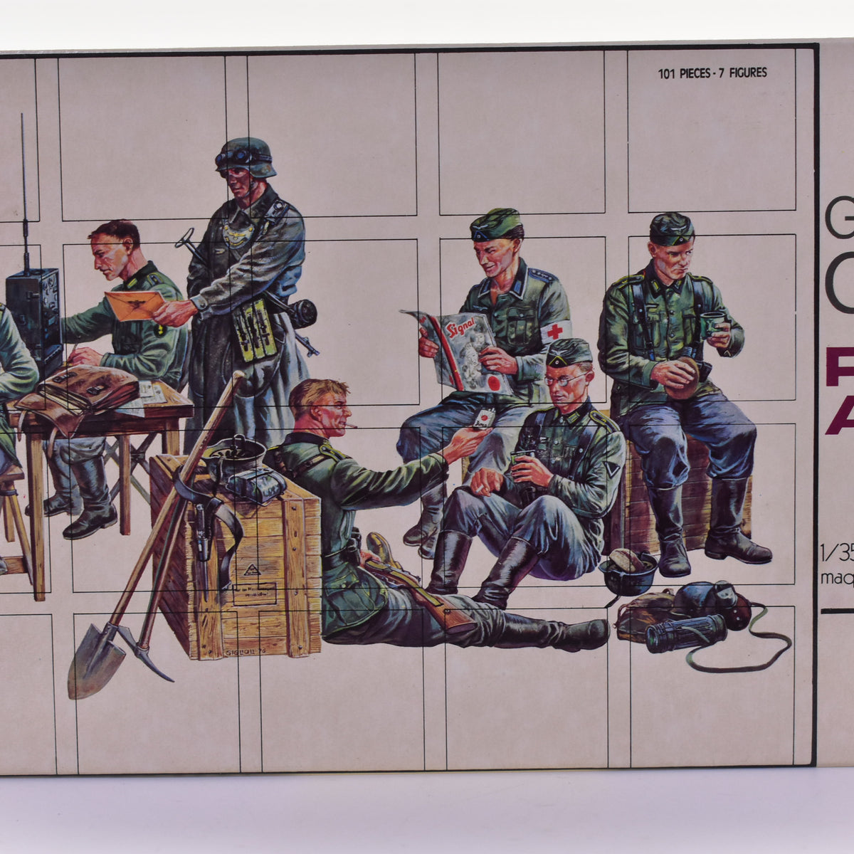 German Camp Rest Area 1:35 Scale | 5005 | ESCI Model Company ...