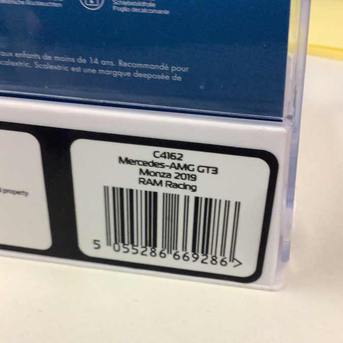 Mercedes AMG GT3 - Monza 2019 - RAM Racing| C4162 | Scalextric ...