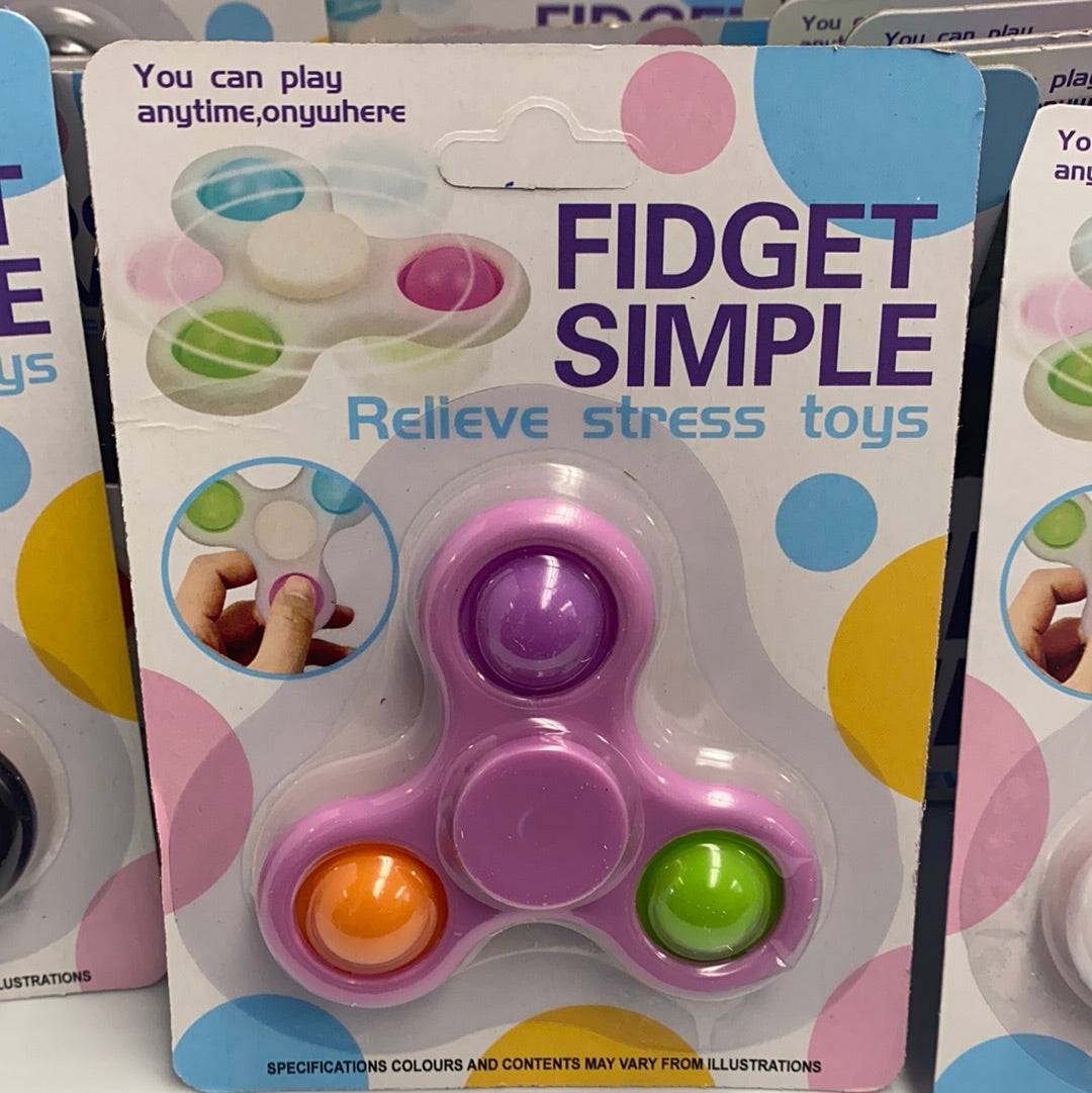 3 Finger Popper Figet Spinner Assorted Color | 88714 | BVP ...