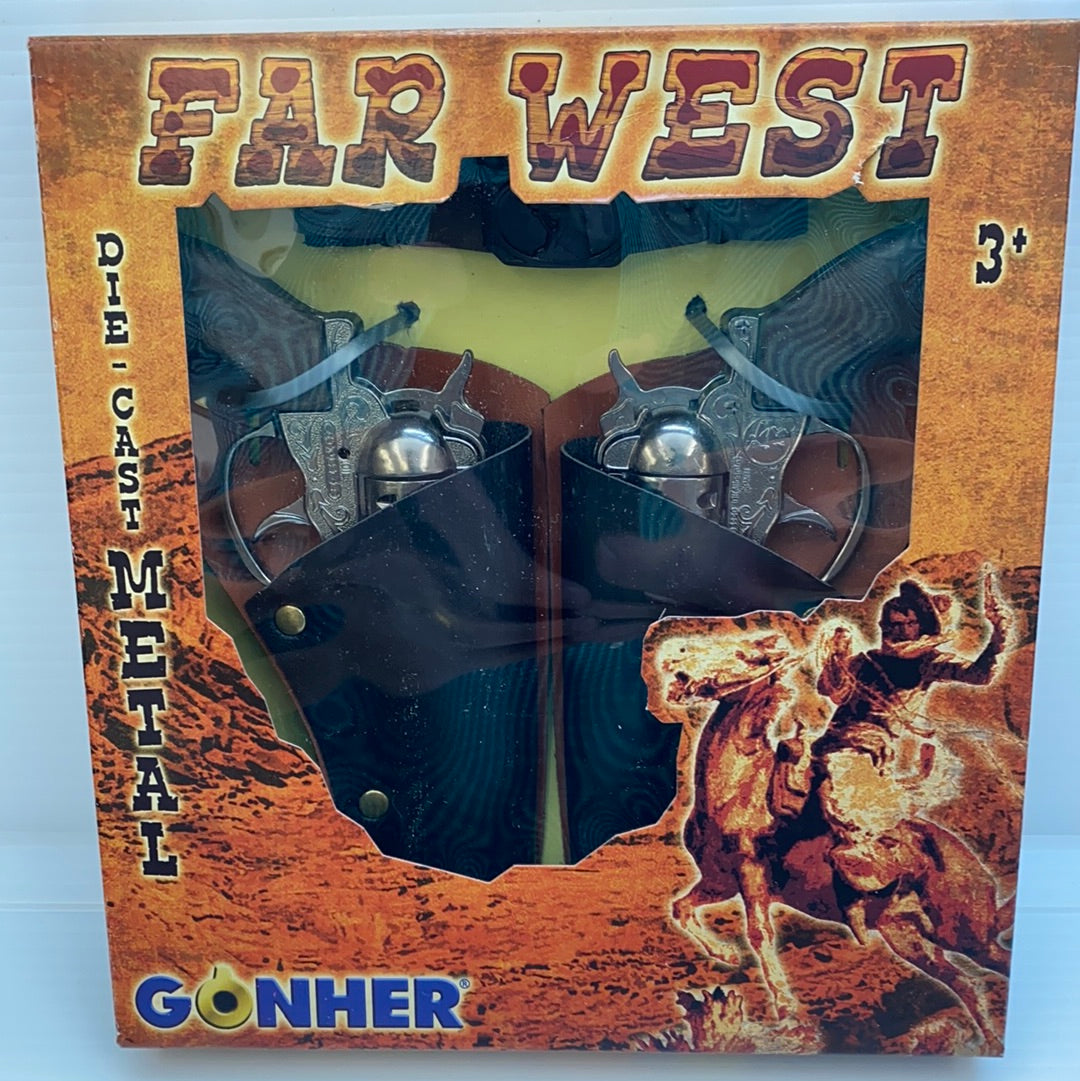 Cowboy Far West Double Roll Cap Gun | 148/0 | Gonher – ProTinkerToys.com