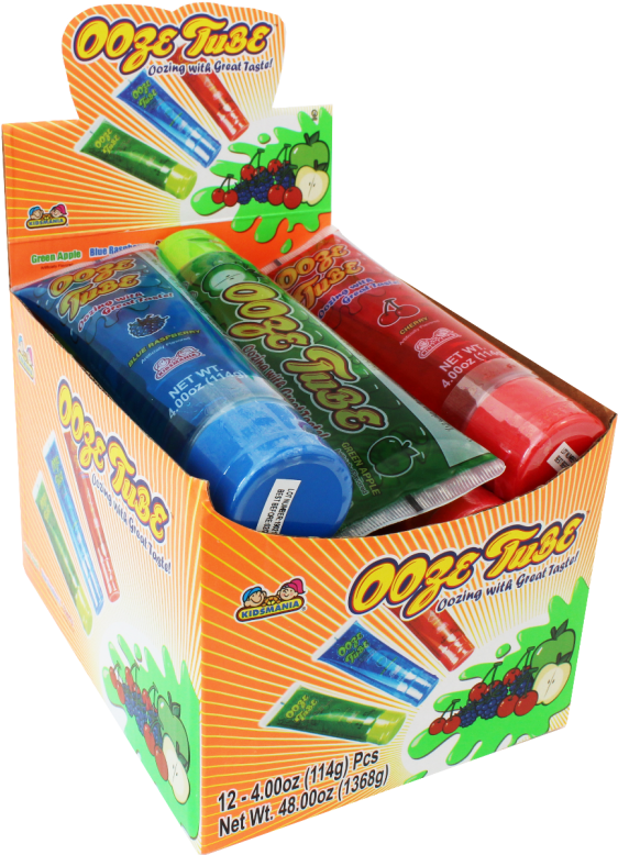 Kidsmania 4oz Ooze Tubes | 368870 | Kidsmania – ProTinkerToys.com