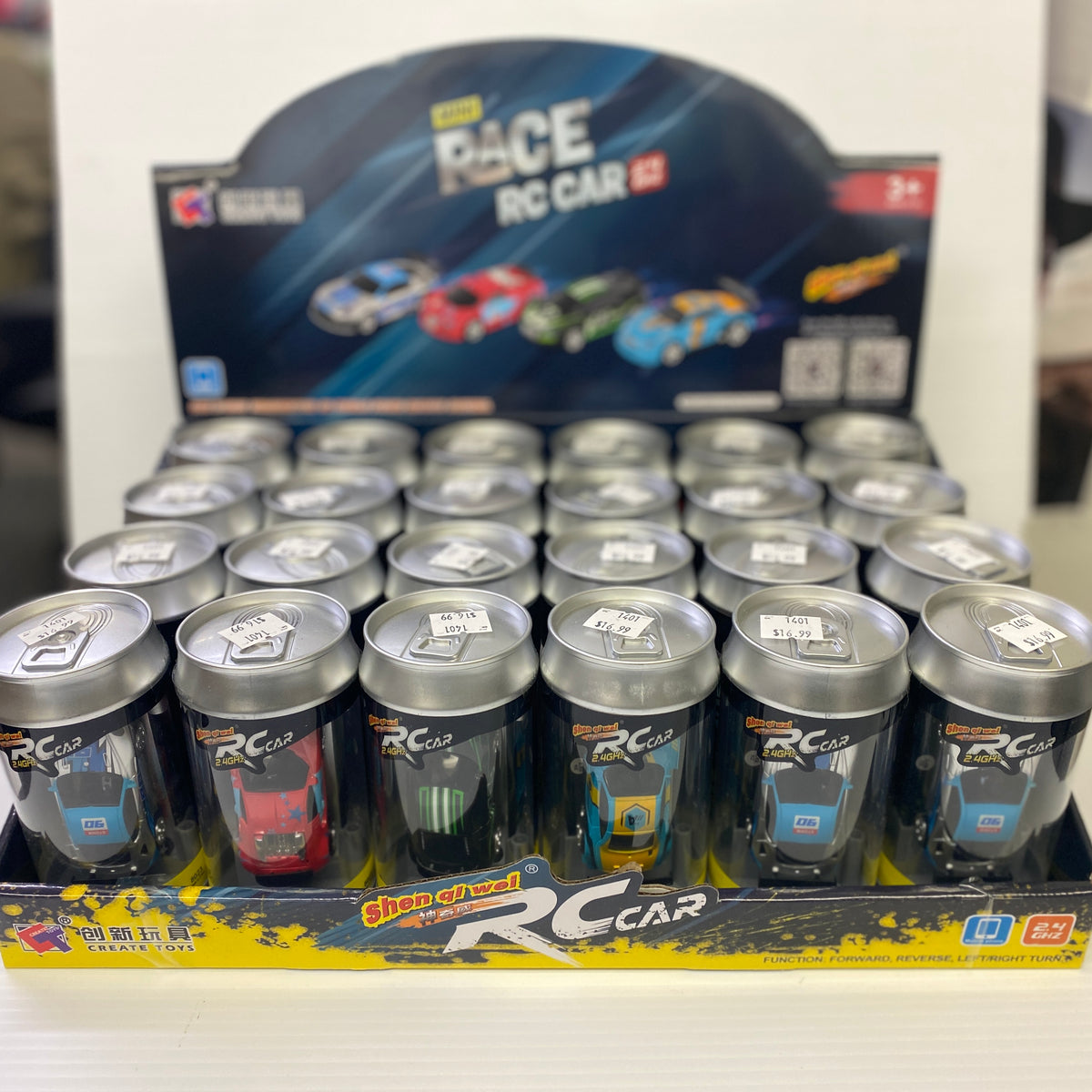 RC Can Car Assortment 1/58 Scale | MIC1401 | Imex – ProTinkerToys.com
