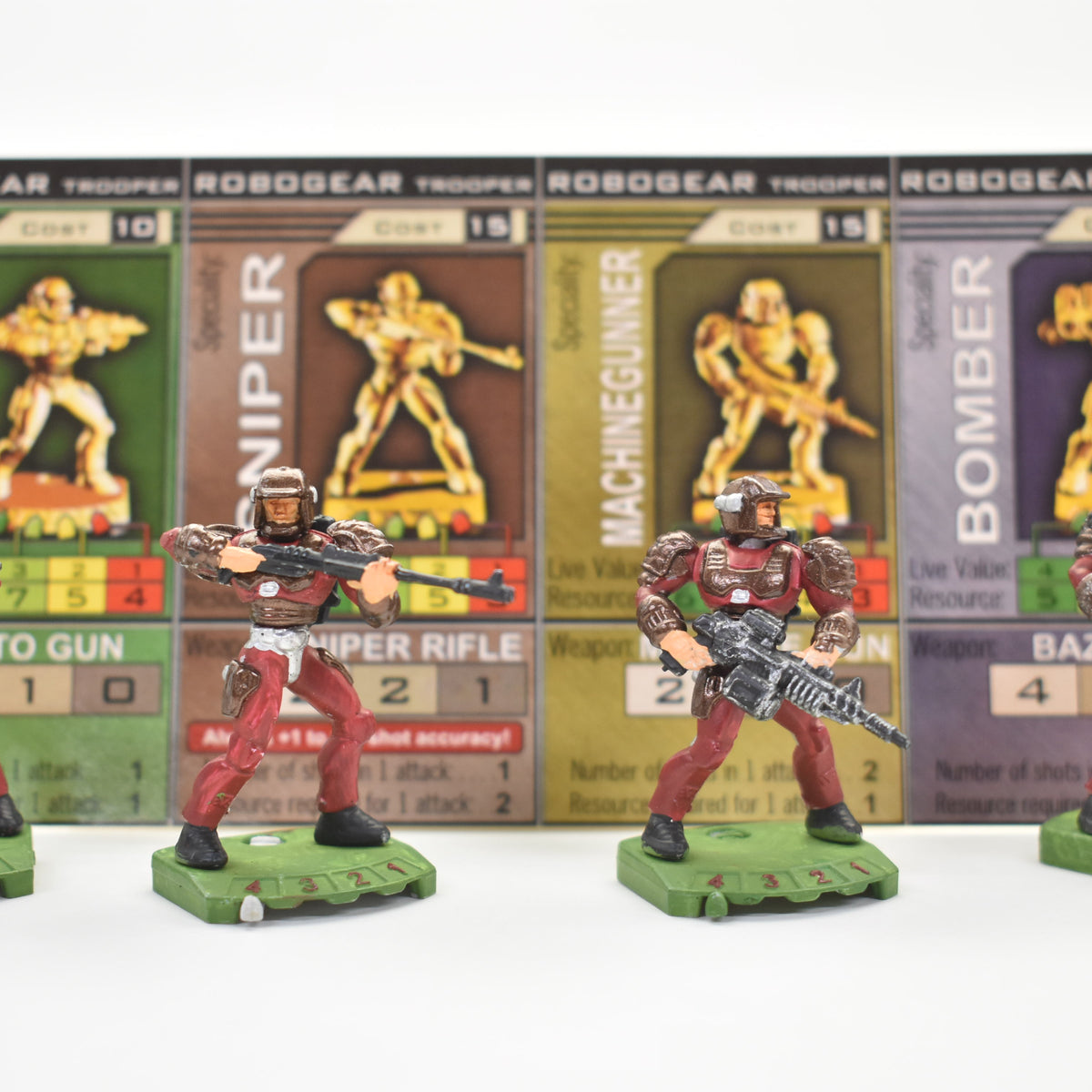 RoboGear Trooper Sprue (4 Figures) | 6014 | Robogear – ProTinkerToys.com