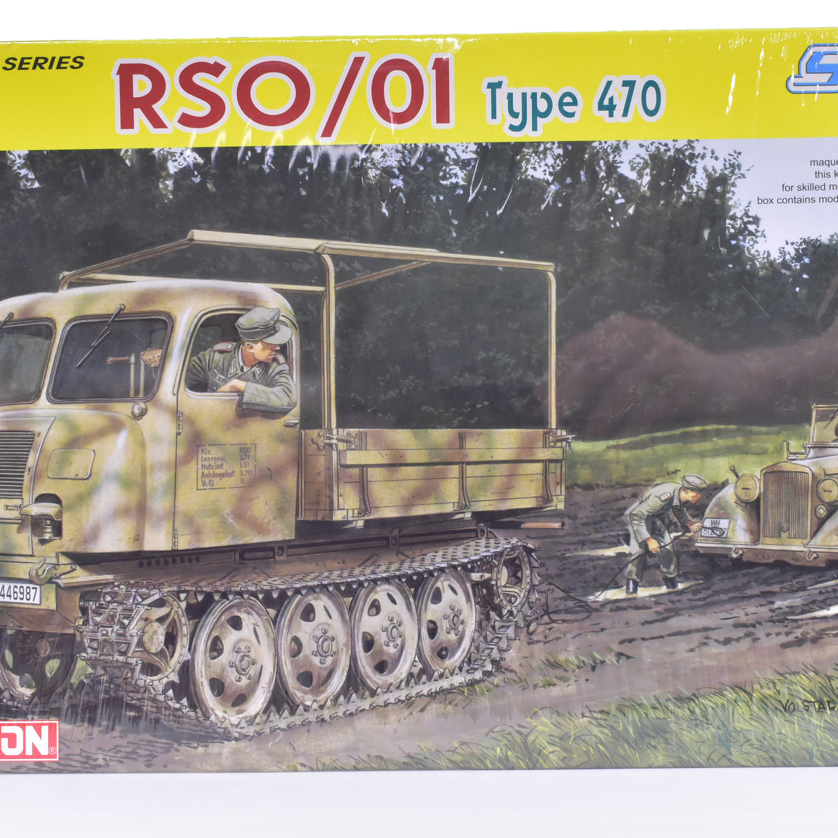RSO/01 Type 470 '39-'45 Series Smart Kit 1:35 | 6691| Dragon Model Kit ...