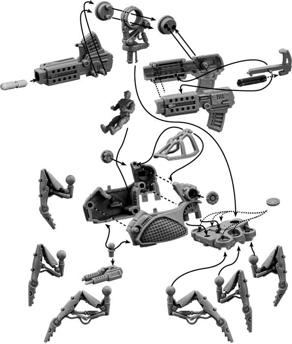 Spider | 6010 | Robogear – ProTinkerToys.com